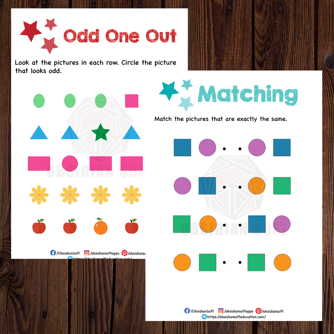 Preschool Worksheets for Patterns - ObsidianSoft