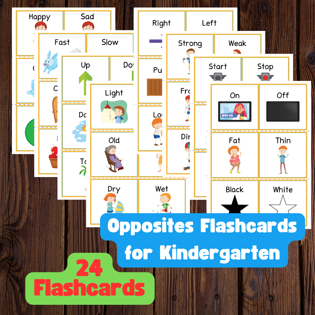 Opposites Worksheets for Grade 1 - ObsidianSoft