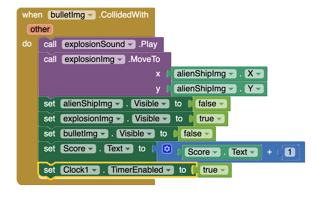 Space Invader Game in MIT App Inventor - App Inventor Space Invader ...