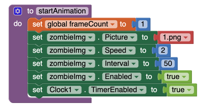Animation in MIT App Inventor - Animated Sprites - ObsidianSoft