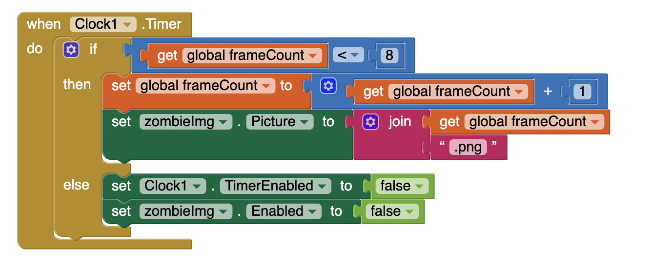 Animation in MIT App Inventor - Animated Sprites - ObsidianSoft