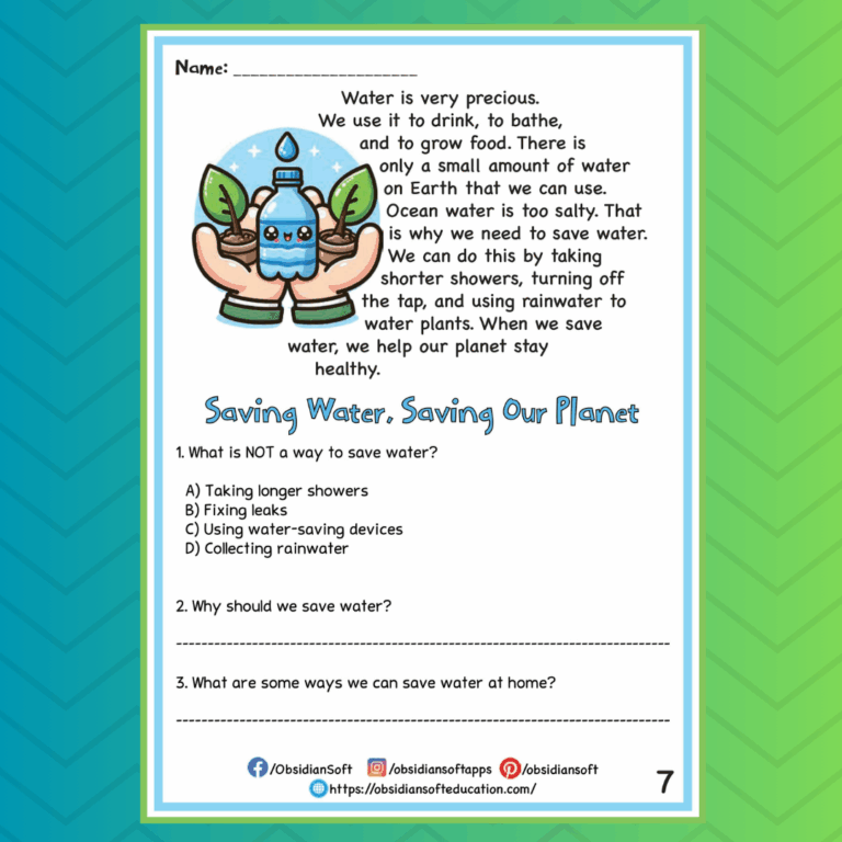 🌱 World Environment Day Worksheets for Grade 2 – Fun & Educational ...