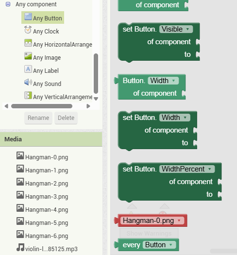 App Inventor Hangman Game | MIT App Inventor Hangman Game Tutorial ...